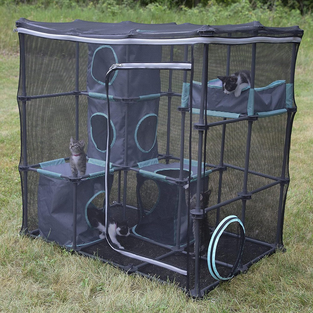 Archie & Oscar™ Outdoor Catio Furniture And Play Kits For Cats, Outdoor ...