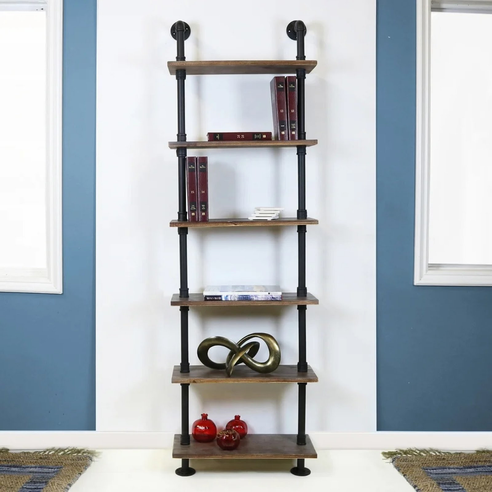 Williston Forge Brawley Pipe Frame Wall Shelf - Wayfair Canada
