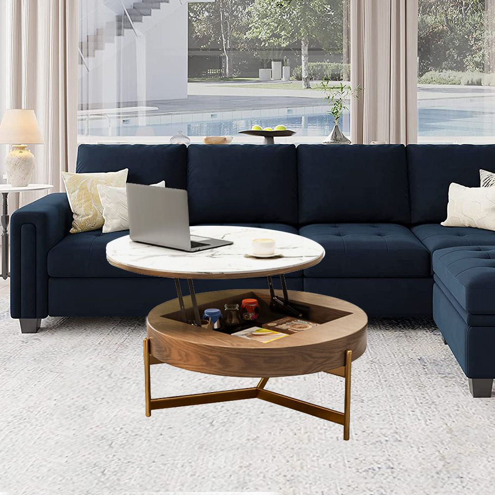 Everly Quinn Table basse à 3 pieds avec rangement Lift Top - Wayfair Canada