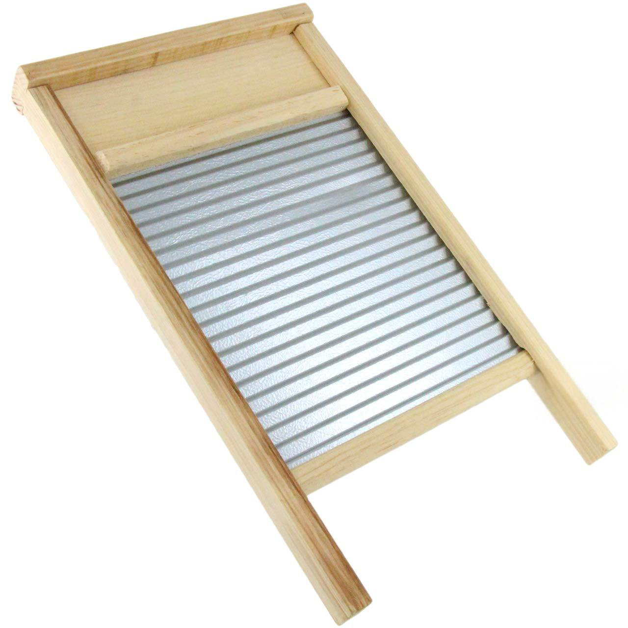 BOJUNTAN Wash Board Wooden Washing Laundry Galvanized Sheet Vintage ...