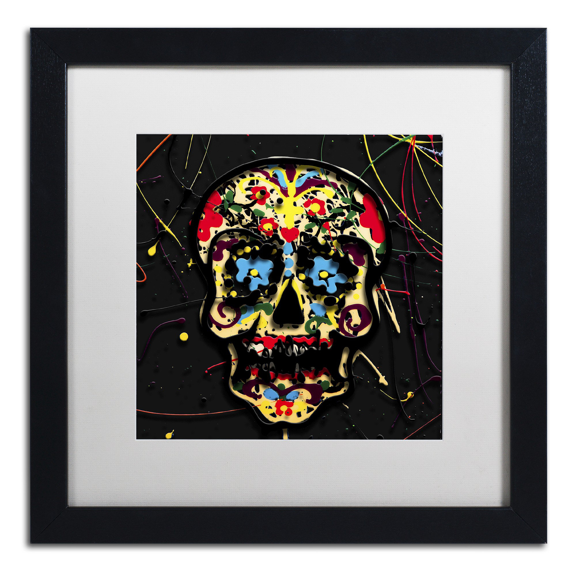 Ebern Designs Jencarlo 'Muertos 3 by Roderick Stevens - Picture Frame ...