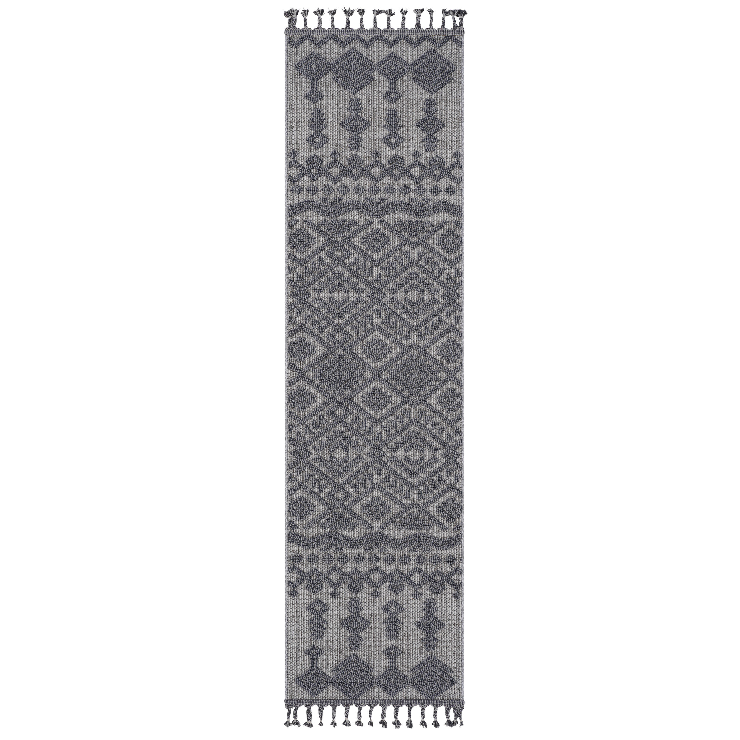 Foundry Select Guros Collection 2X8 White / Gray / Traditional Indoor ...
