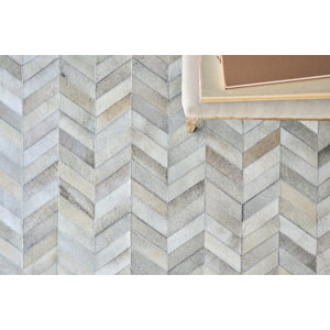 Exquisite Rugs Natural Hide Chevron Rug & Reviews | Wayfair