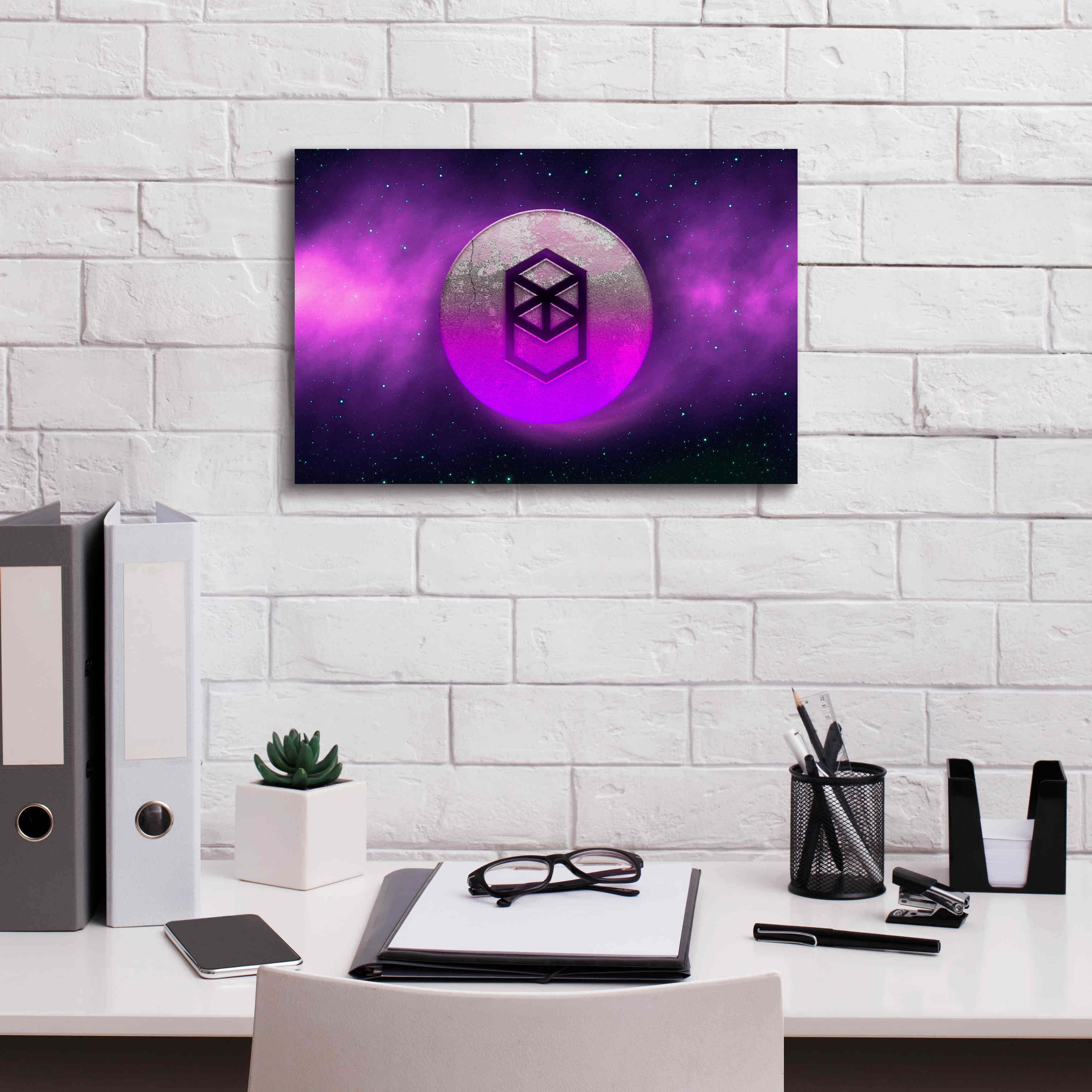 Trinx Cosmic Crypto Fantom by Epic Portfolio - Wrapped Canvas Graphic ...