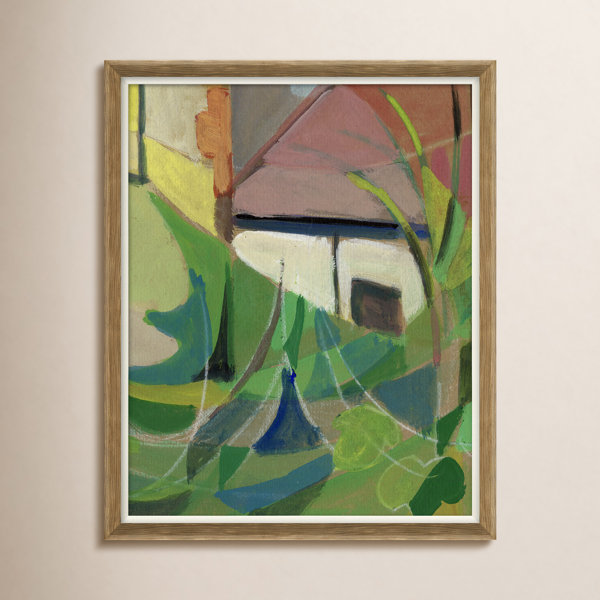 Soicher Marin House of Abstraction 5 - Picture Frame Painting on Paper ...