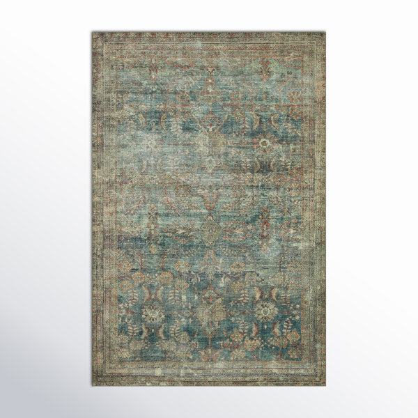 Magnolia Home By Joanna Gaines X Loloi Banks Machine Washable Ocean ...