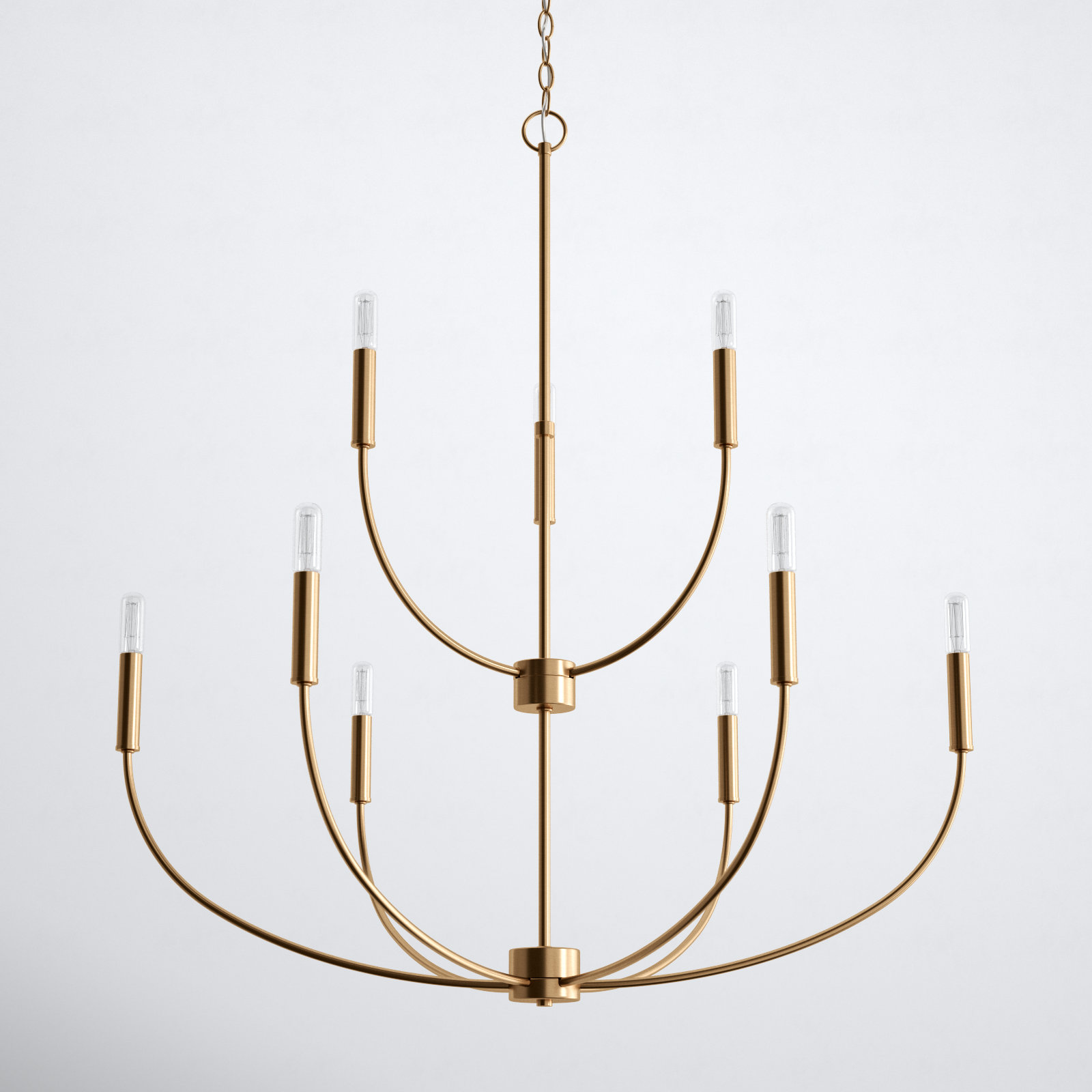Joss & Main Kendrey Nine Light Chandelier & Reviews | Wayfair