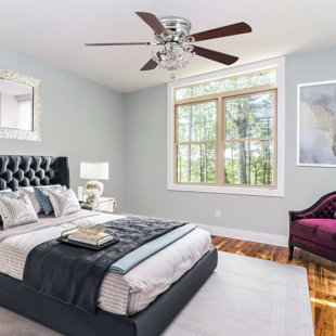 Medium Room Ceiling Fans You'll Love | Wayfair