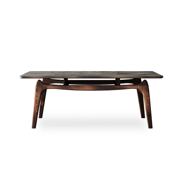 Dainty Table Solid Wood Base Dining Table | Wayfair
