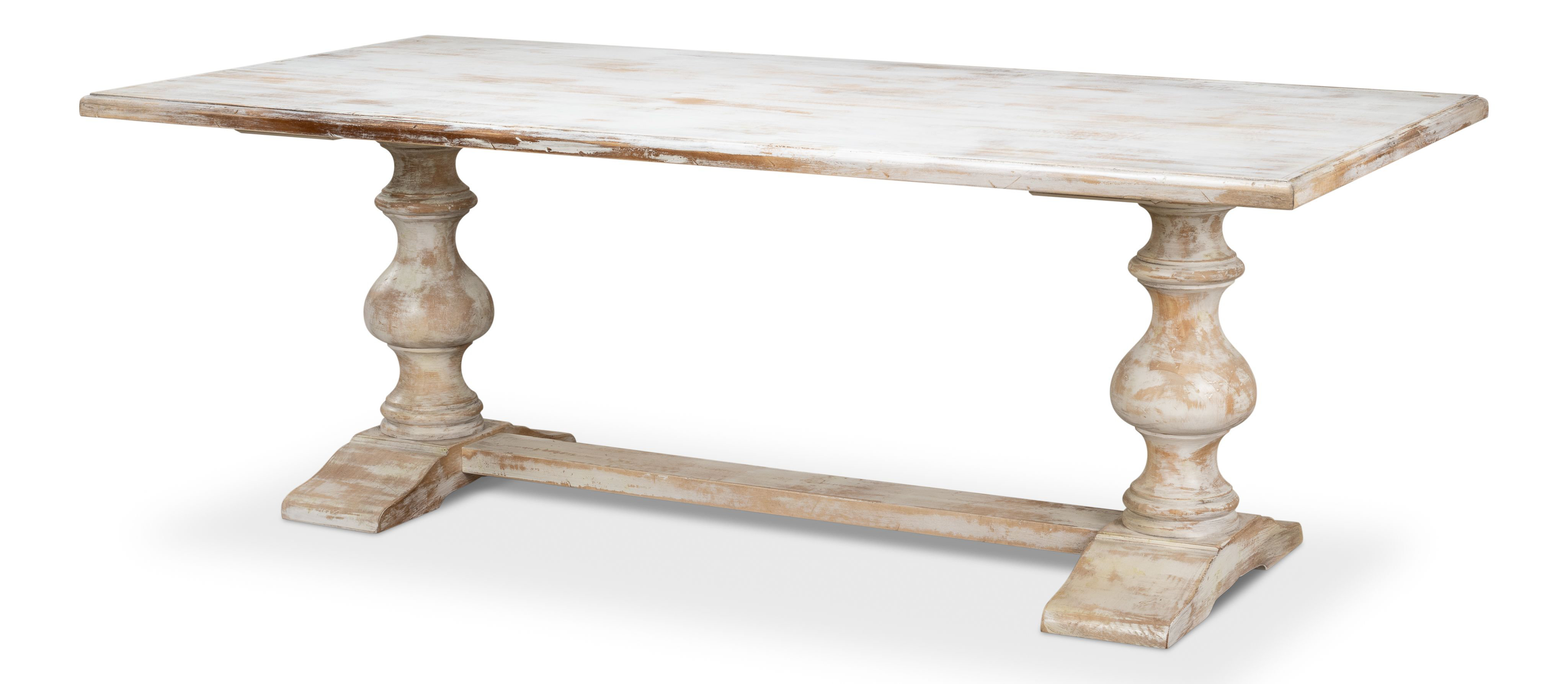 One Allium Way® Haverhill Pine Solid Wood Dining Table | Wayfair