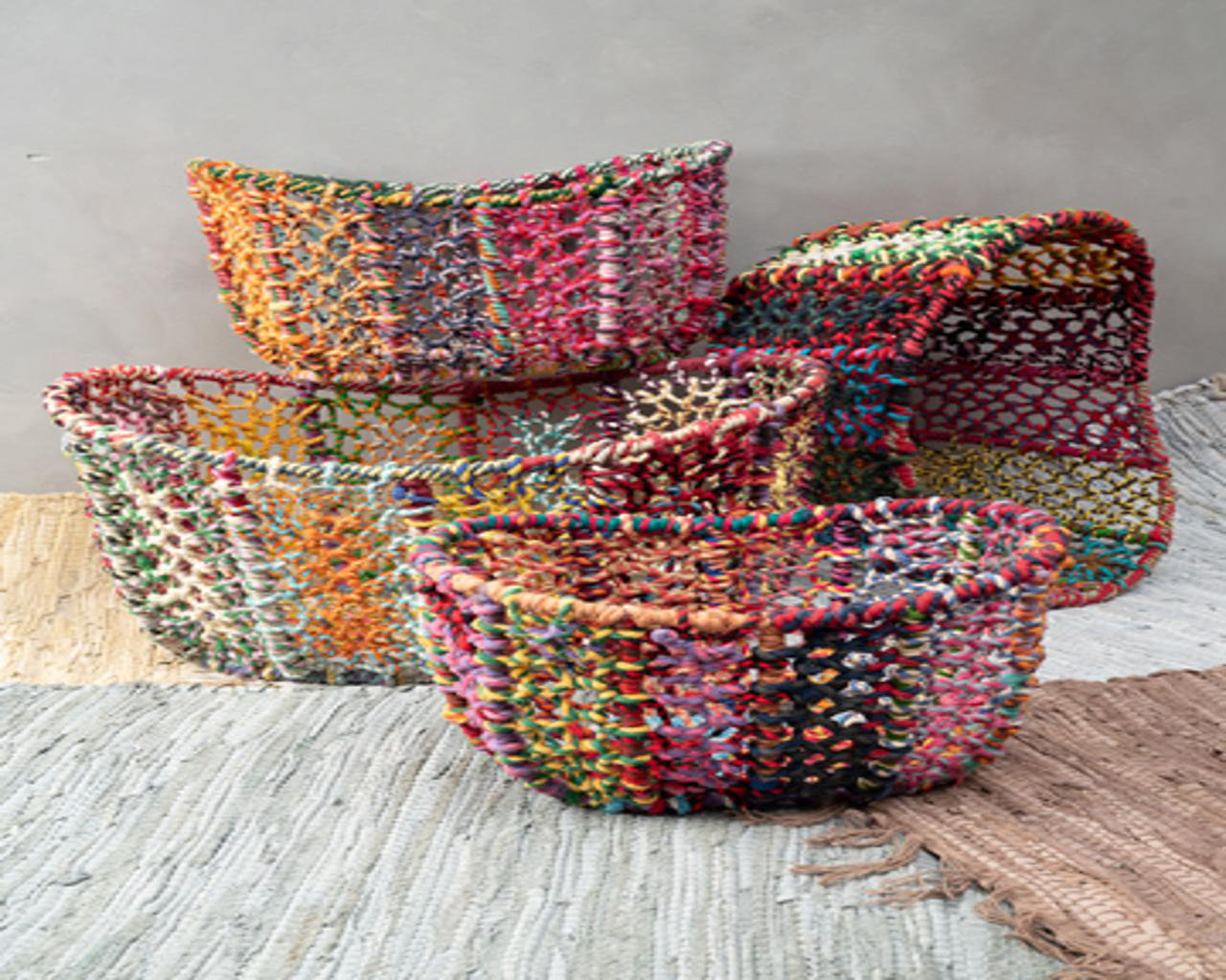 Bungalow Rose 4 Piece Wire Basket Set | Wayfair