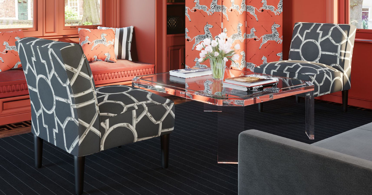 Red From The House Of Scalamandre | Designer-Approved Brand | Perigold