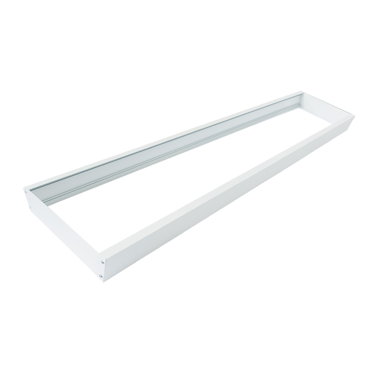 MW LIGHTING 1x4ft Surface Mount Kit for LED Flat Panel Ceiling Frame, 1 ...