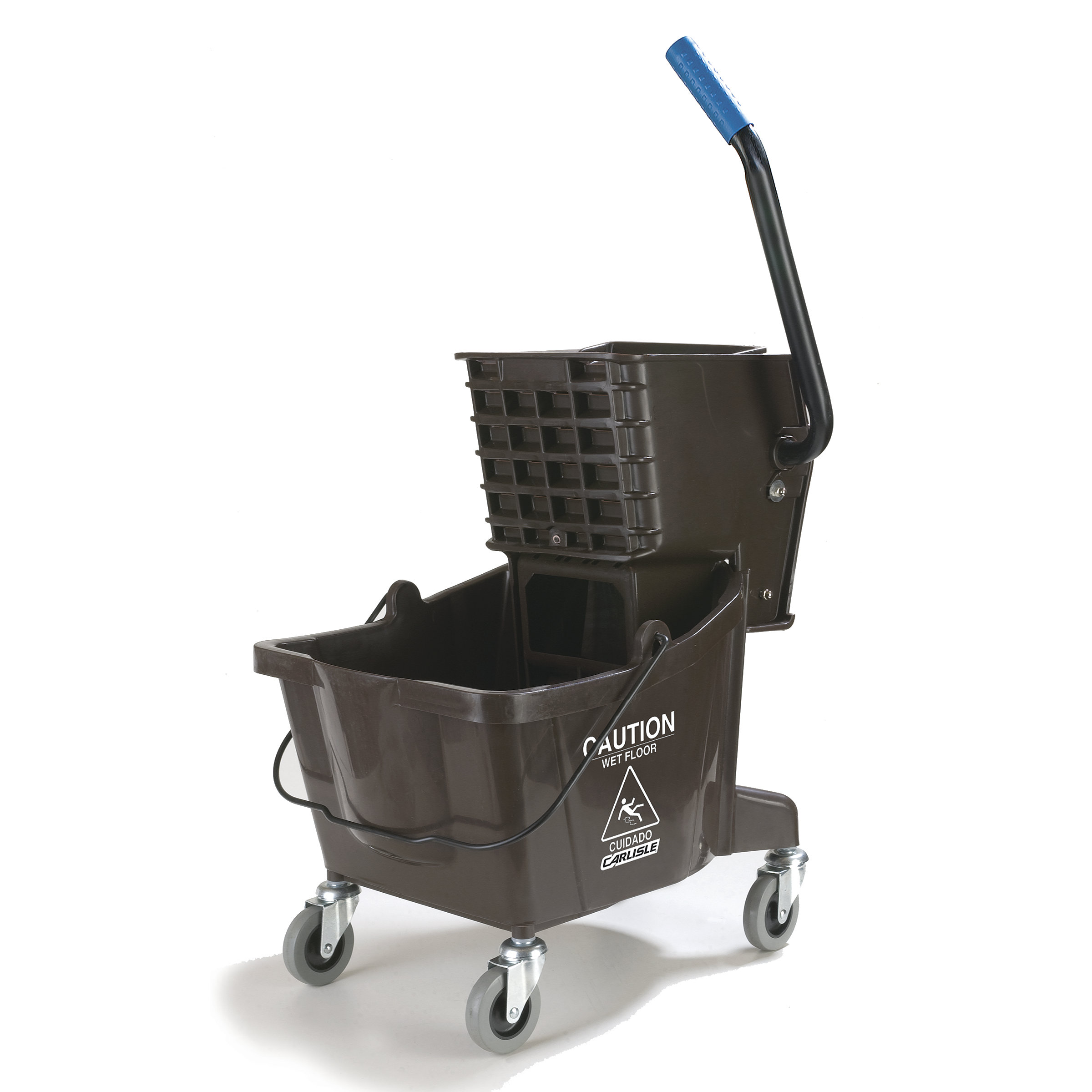 Carlisle Food Service Products 26 Qt. Bucket with Side Press Wringer ...