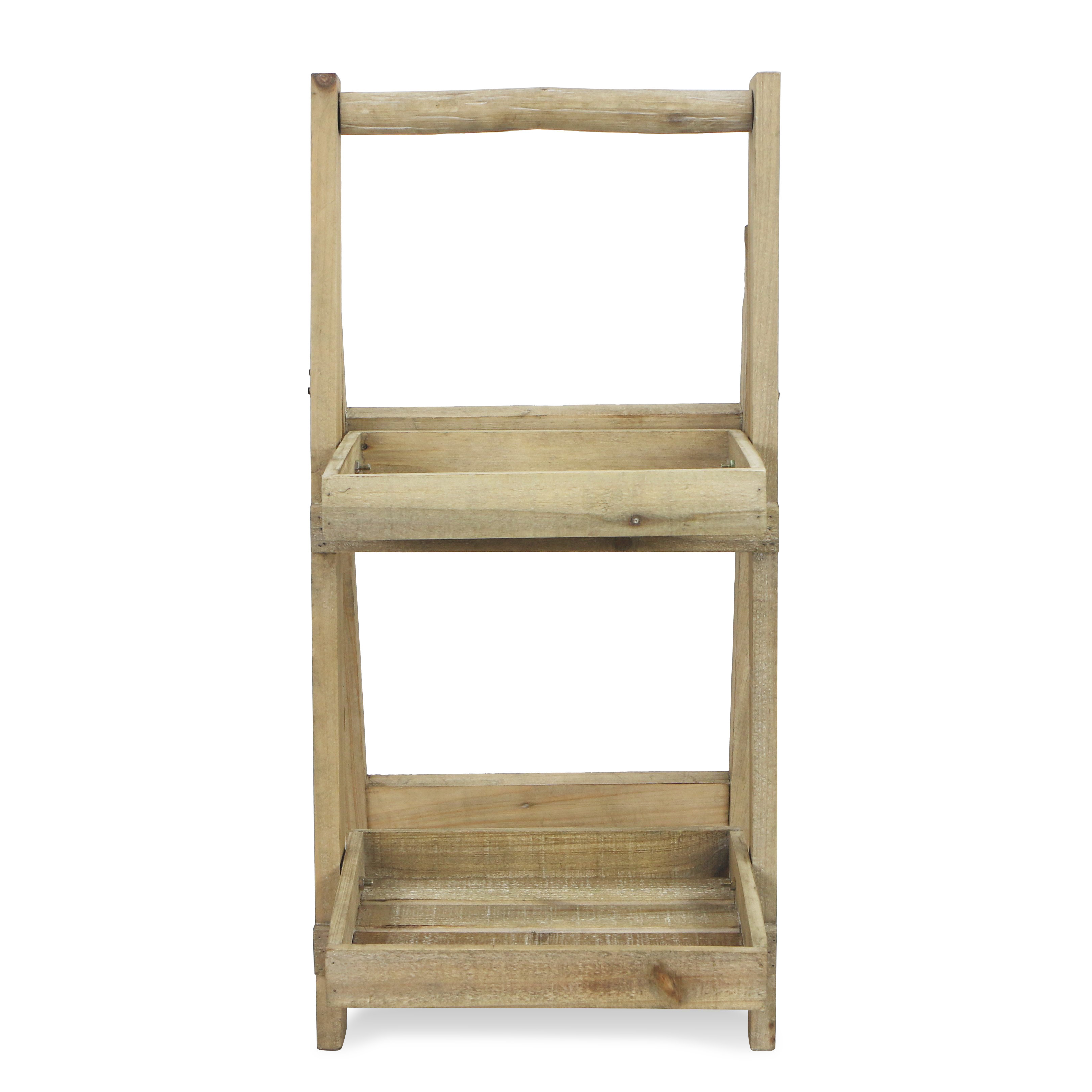 Gracie Oaks Naranjo 29.5" H x 20" W x 14.5" D Folding Storage Rack ...