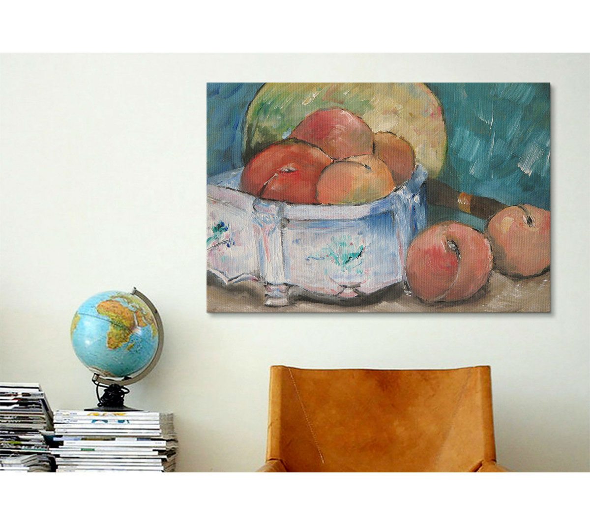 Vault W Artwork 'Fruit Bowl' by Paul Cezanne Painting Print on Canvas ...