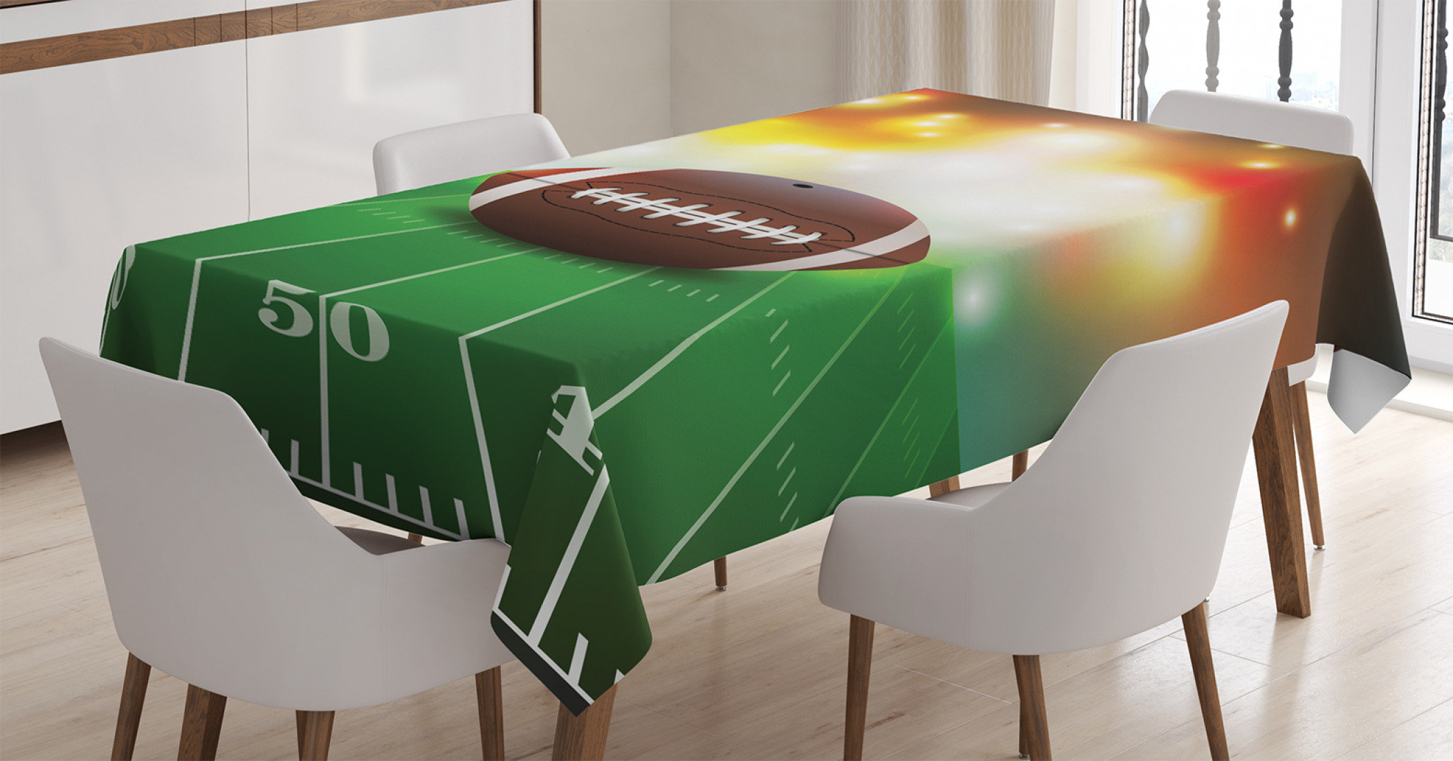 East Urban Home Sports Tablecloth | Wayfair