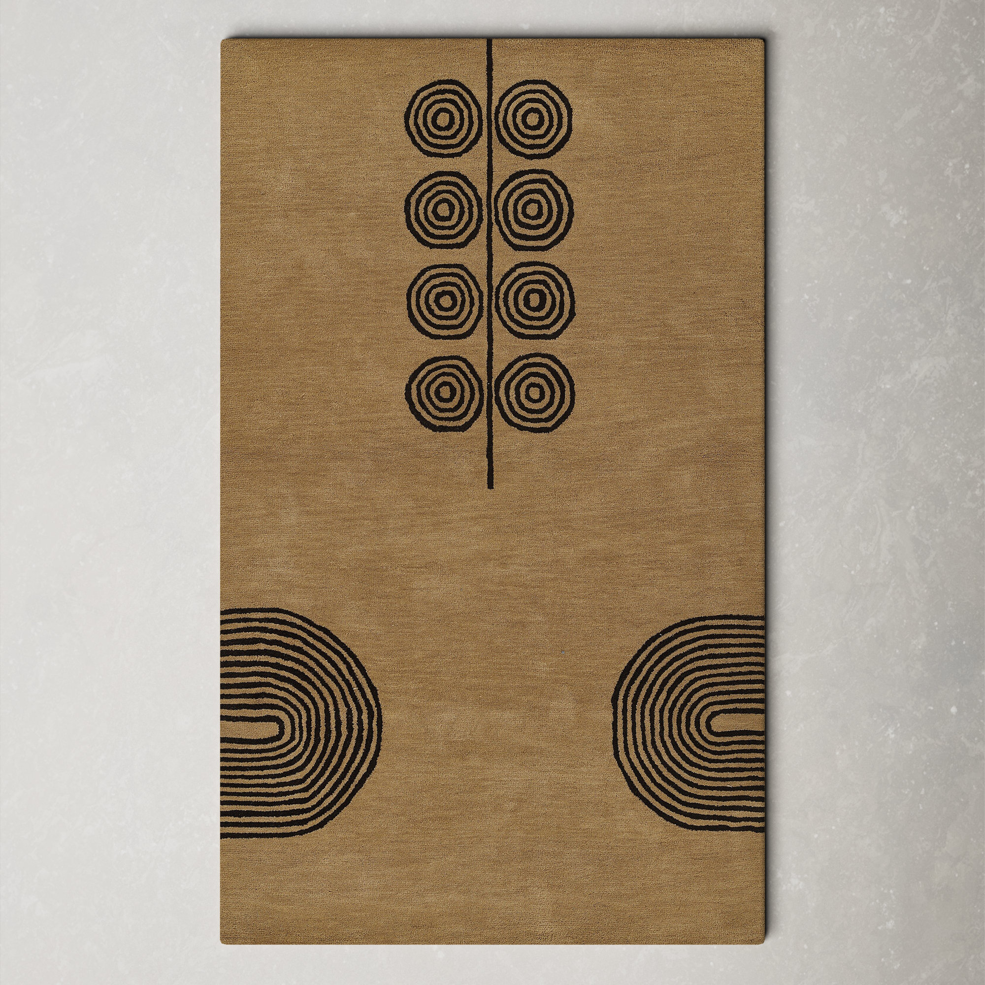 AllModern Yasi 5 Simba Hand Tufted Wool Contemporary Beige Area Rug 2 ...