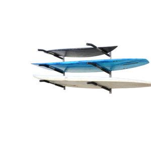 WFX Utility™ Triple Paddle Board Wall Mounted Kayak Rack & Reviews ...