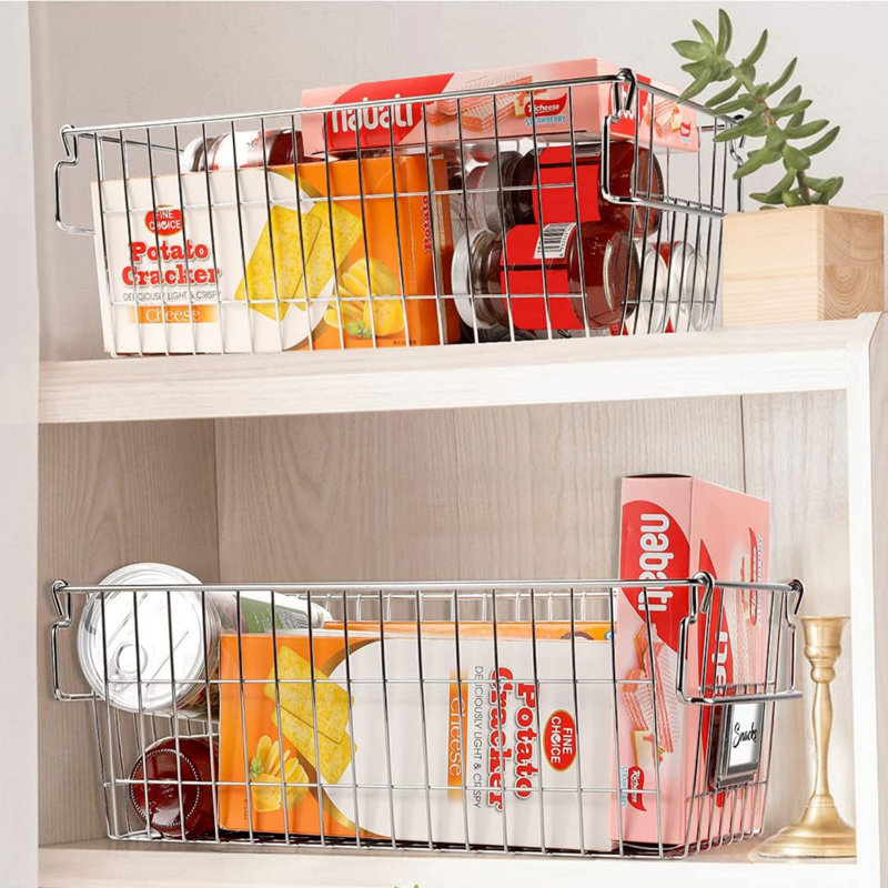 AKLOV Stackable Chest Freezer Baskets Organizer Bins | Wayfair