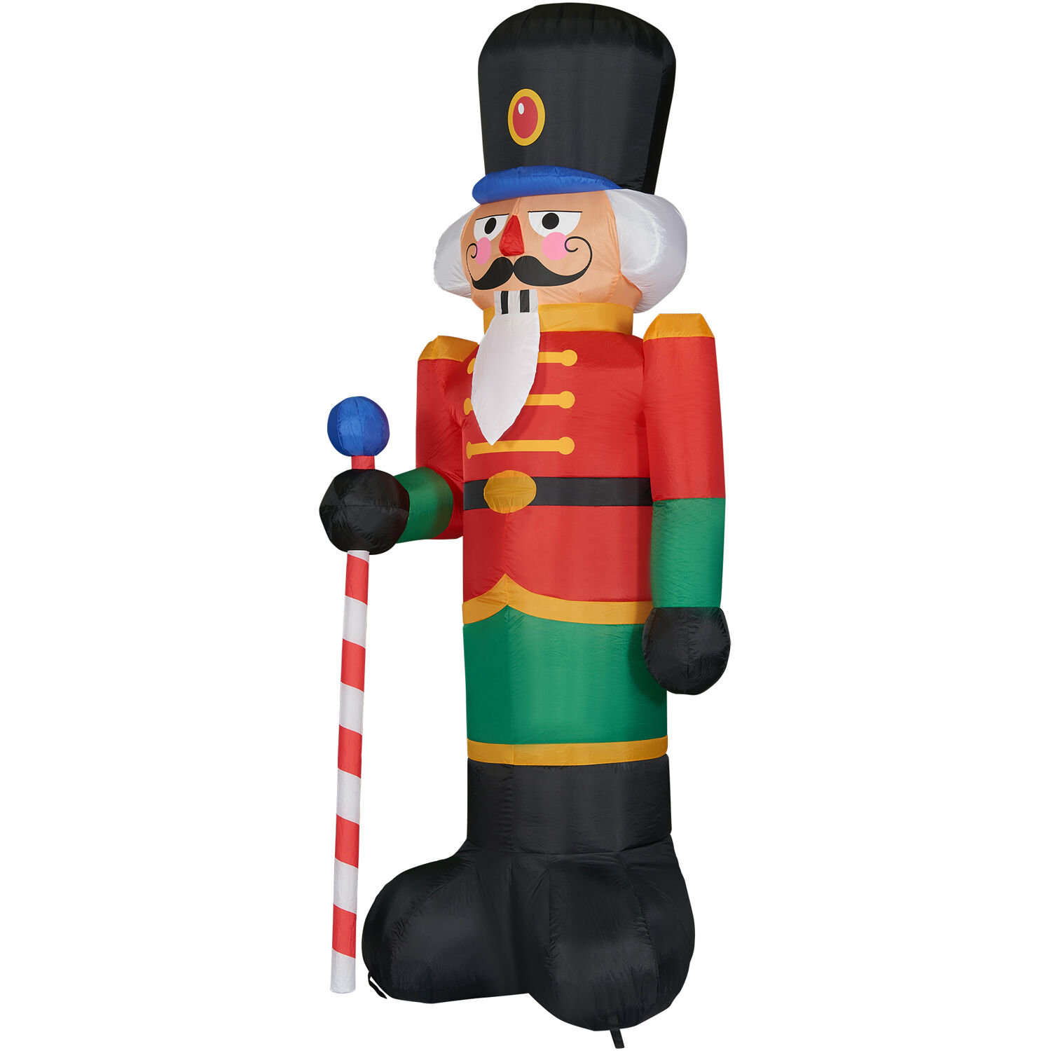 Fraser Hill Farm 10-Ft. Tall Prelit Traditional Nutcracker Christmas ...