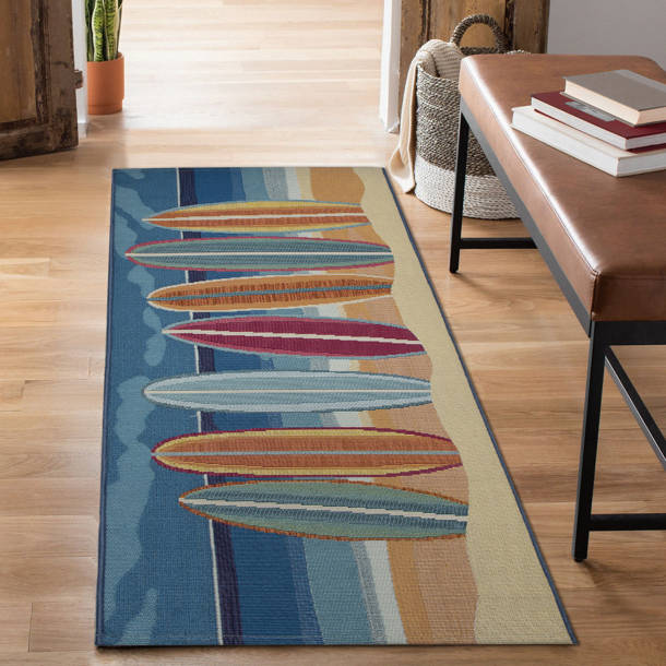 Beachcrest Home Thomasina Non-Skid Kitchen Mat & Reviews | Wayfair