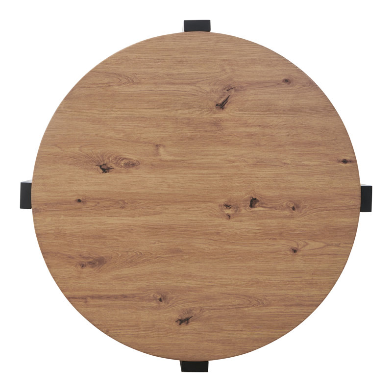 Millwood Pines Amil 36" Round Wood Coffee Table & Reviews | Wayfair