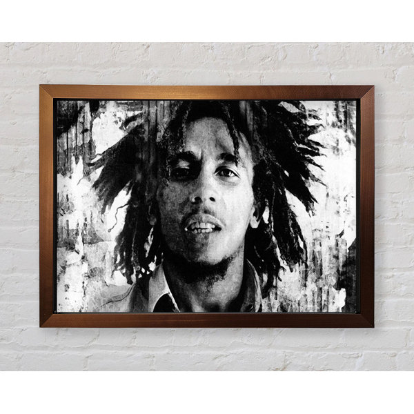 Marlow Home Co. Bob Marley Redemption Song - Single Picture Frame Art ...