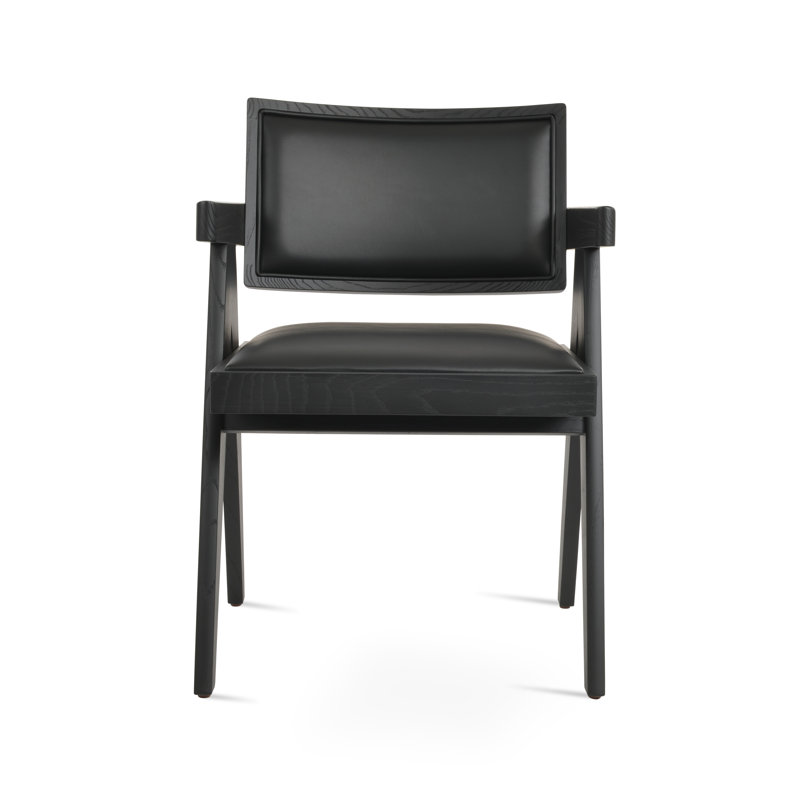 sohoConcept Pierre J. Upholstered Back Arm Chair Dining Chair | Wayfair