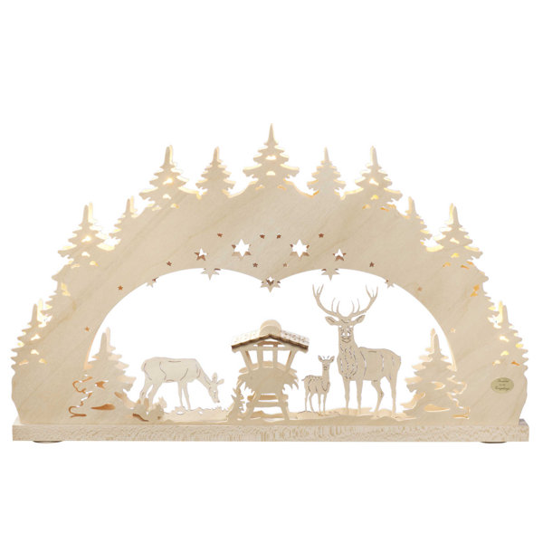 The Seasonal Aisle Illuminated Window Decoration | Wayfair.co.uk