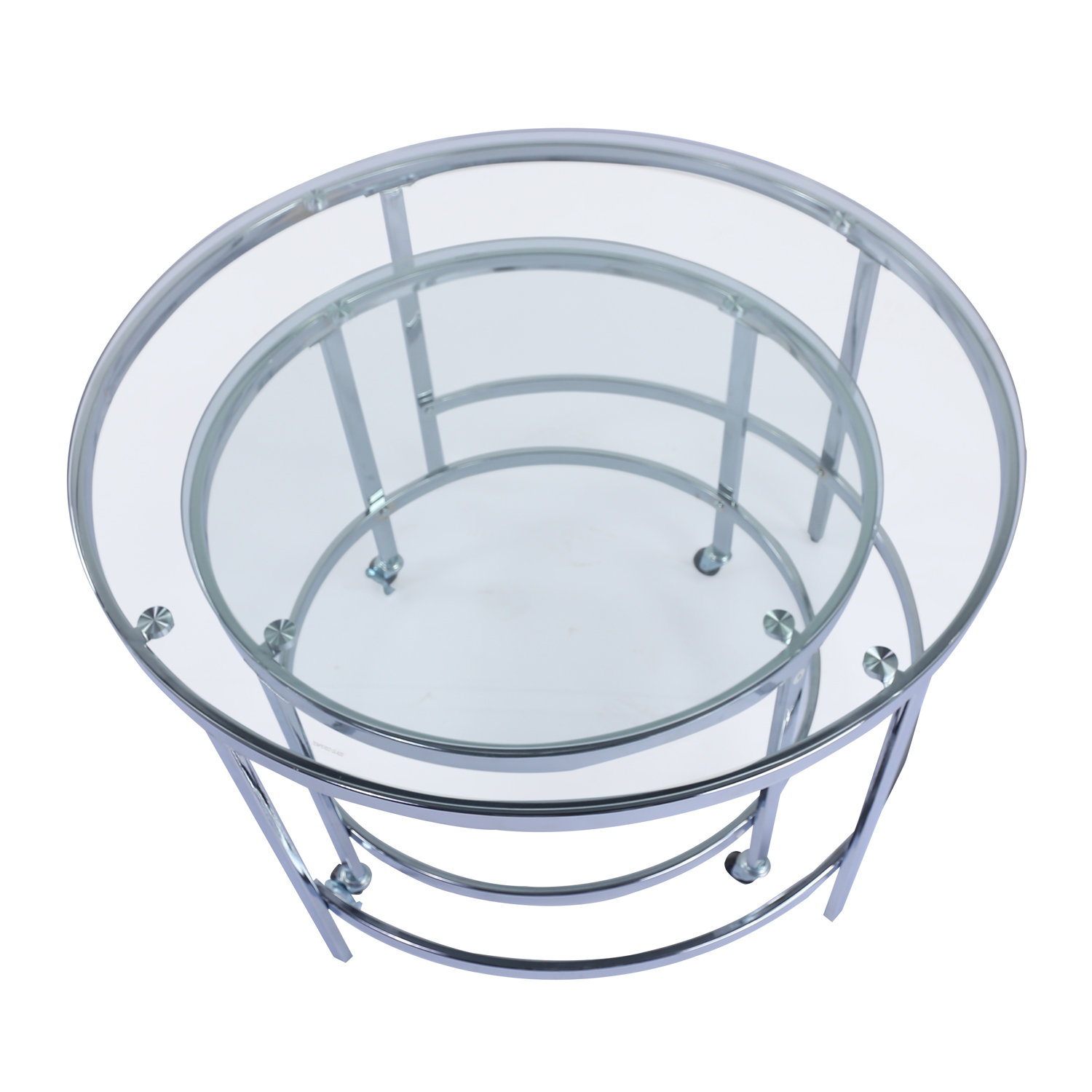 Orren Ellis Walla Wheel 2 Nesting Tables with Storage - Wayfair Canada