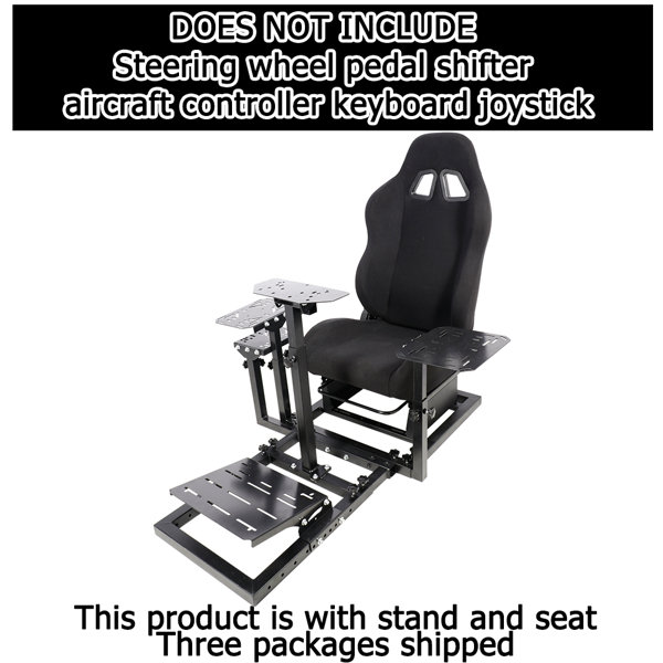 Anman Flight Simulator Bracket Racing Simulator Stand NO Steering Wheel ...