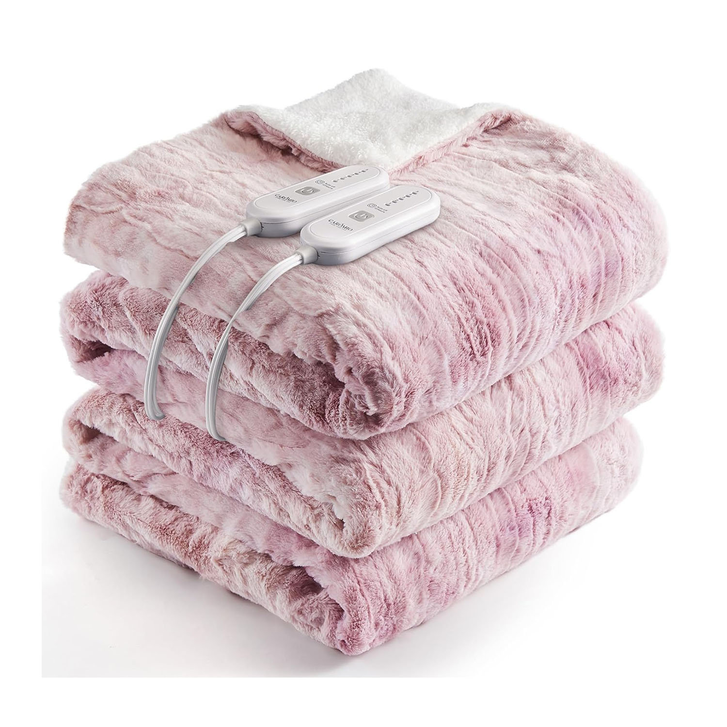 gaomon Heated Blanket With Dual Control, Fast Heating Blankets With 5 ...