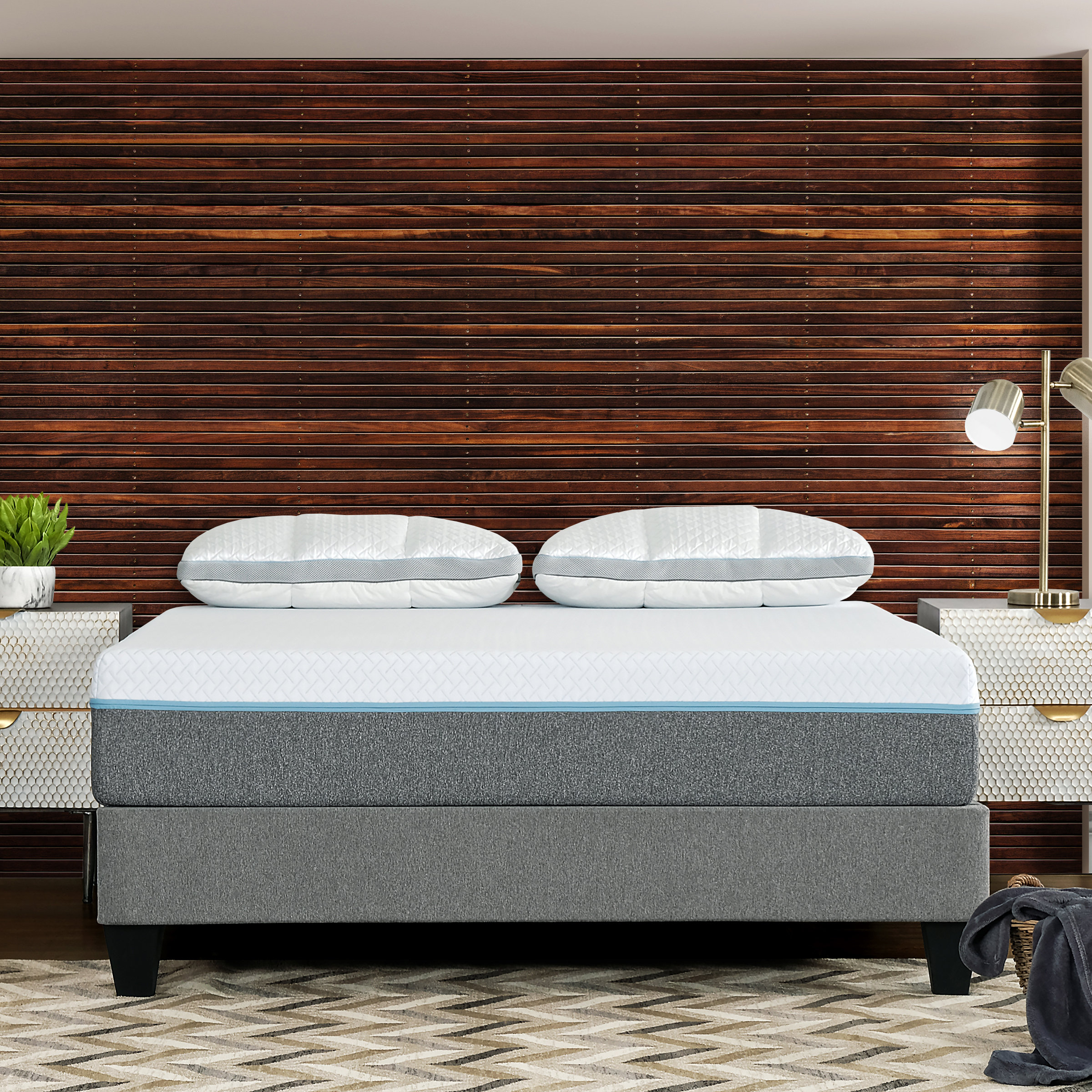 Alwyn Home Alroy 10" Gel Memory Foam Mattress, Queen - Wayfair Canada
