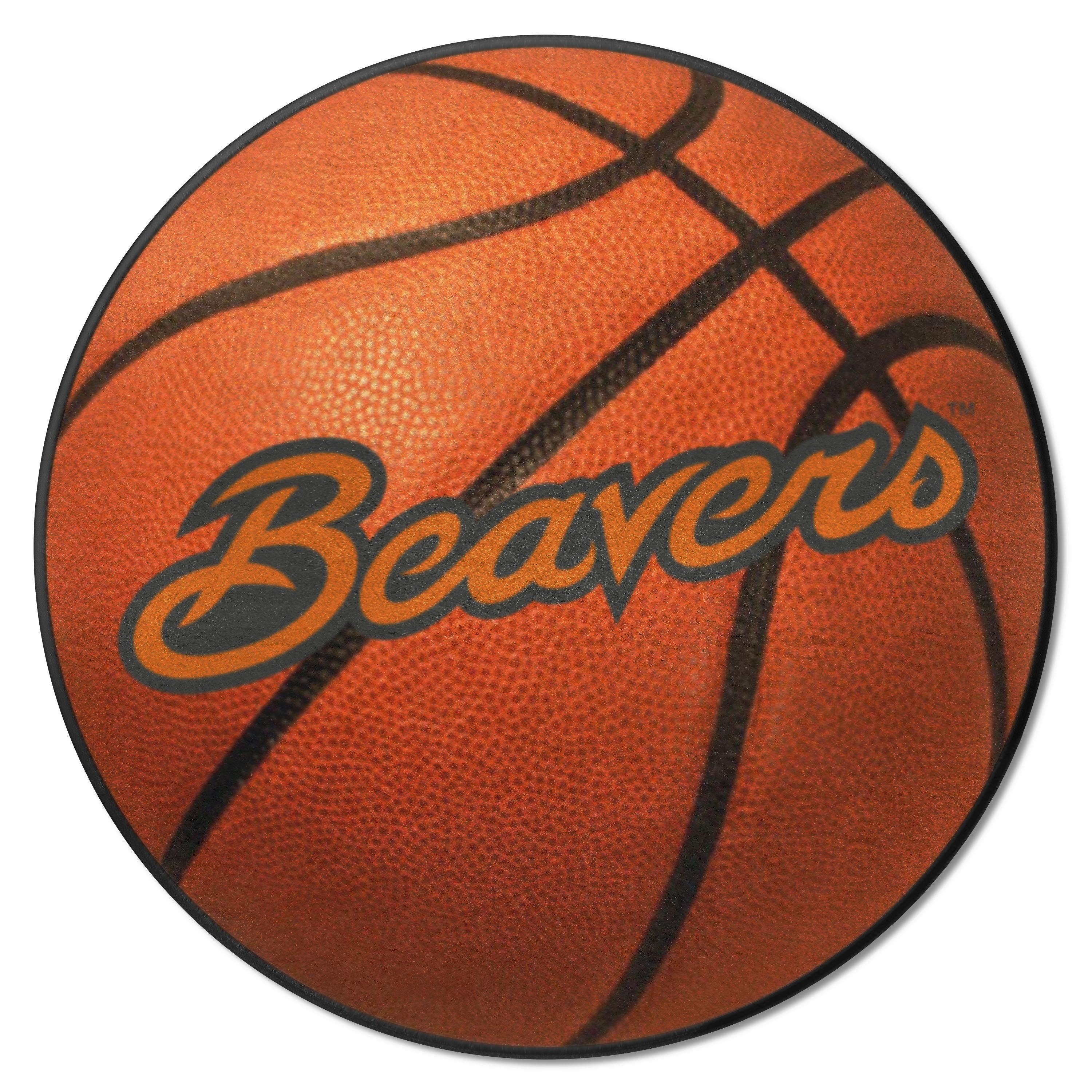 FANMATS Oregon State Beavers Basketball Kitchen Mat | Wayfair