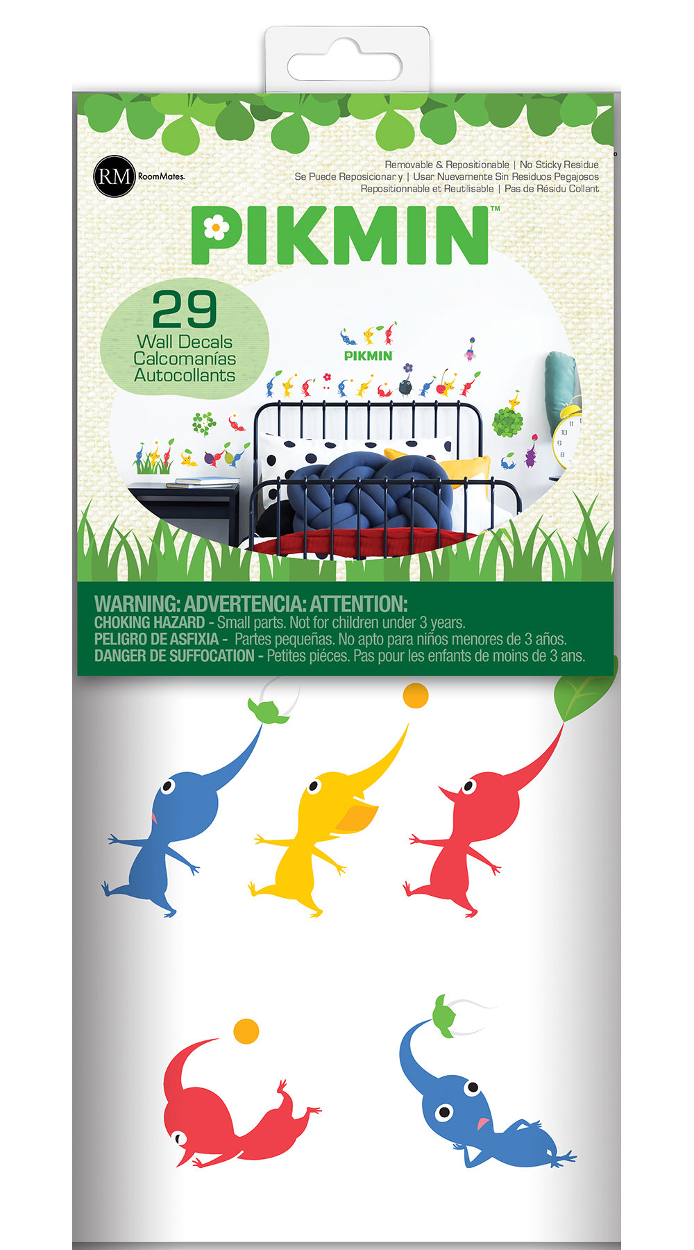 Room Mates Nintendo Pikmin Characters Wall Decals | Wayfair
