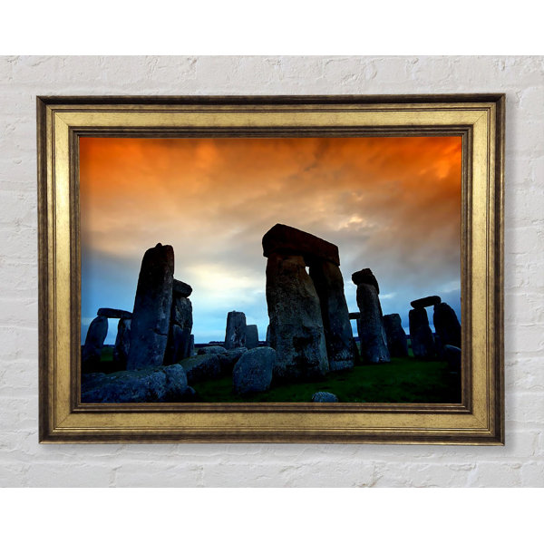 Brayden Studio Stonehenge At First Morning Light - Single Picture Frame ...