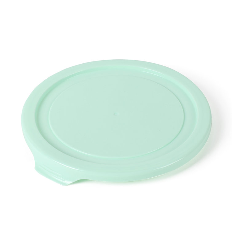 Martha Stewart Hadsell 6 Piece Round Borosilicate Glass Storage ...