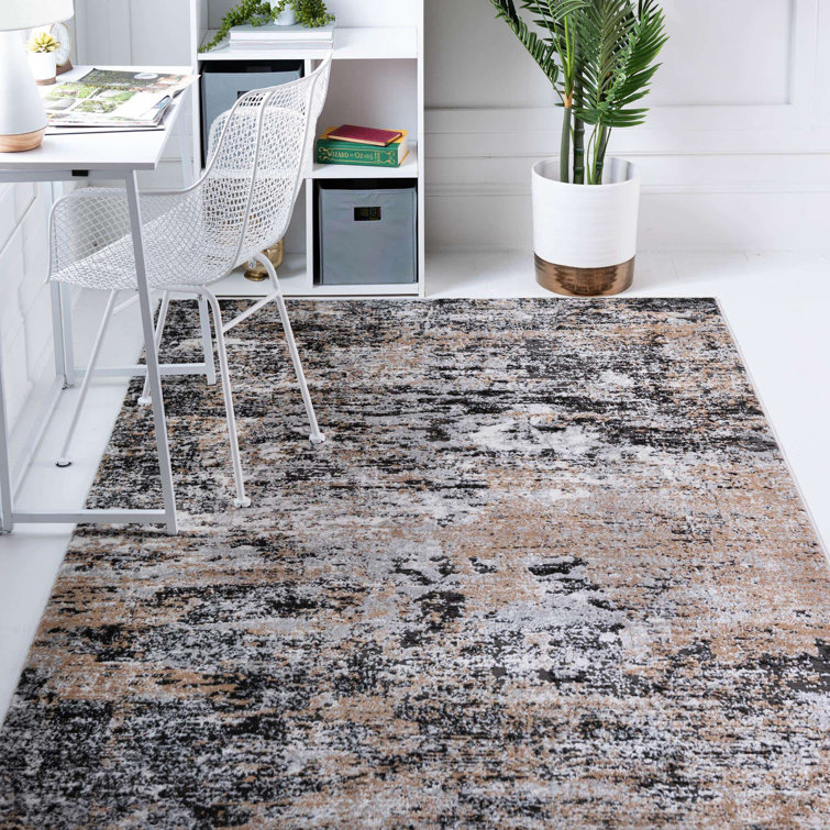 Rugs.com Brown Area Rug & Reviews | Wayfair