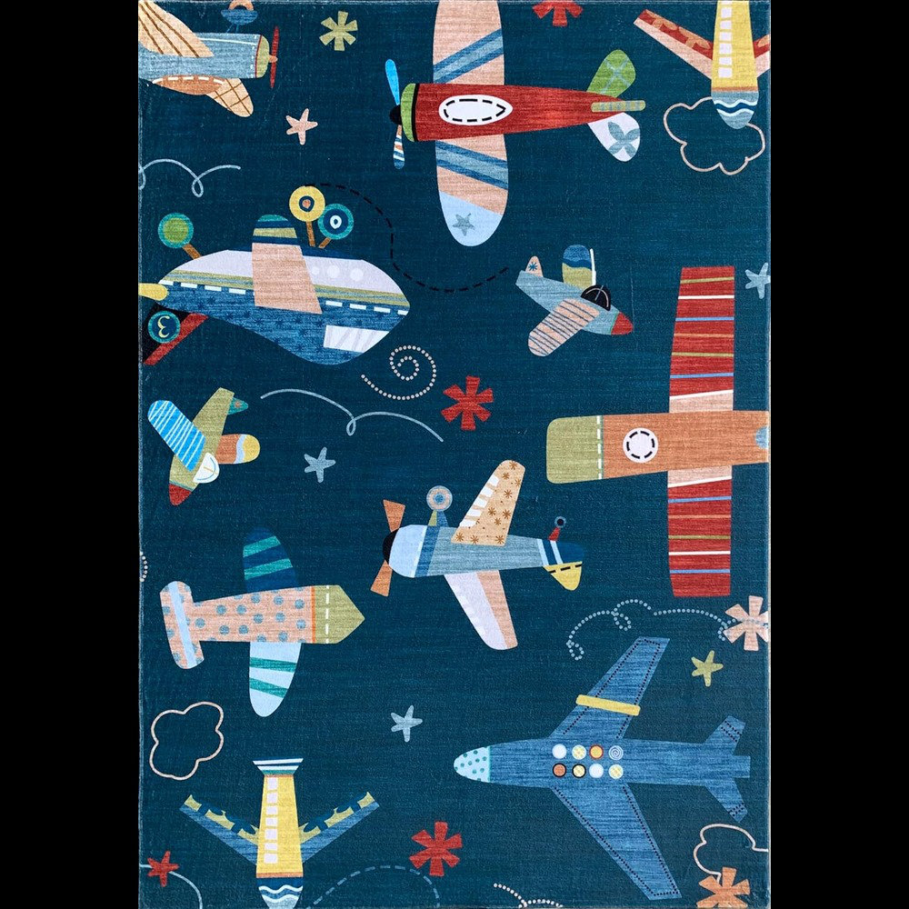 Cozy Oasis Tapis pour enfant 4 pi x 6 pi pour enfant Soft Steps ...