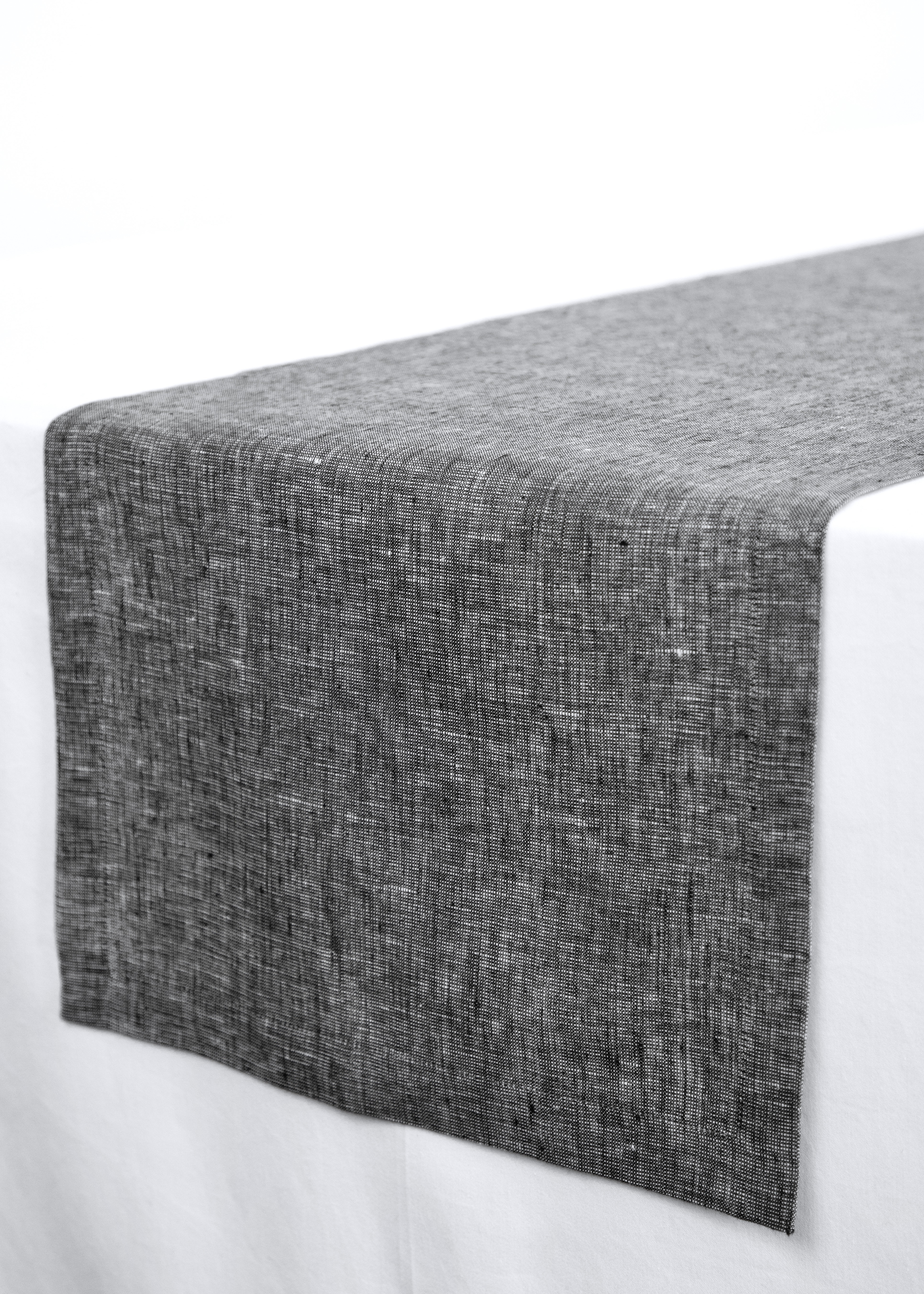 Solino Home Festive Plain Linen Table Runner | Wayfair