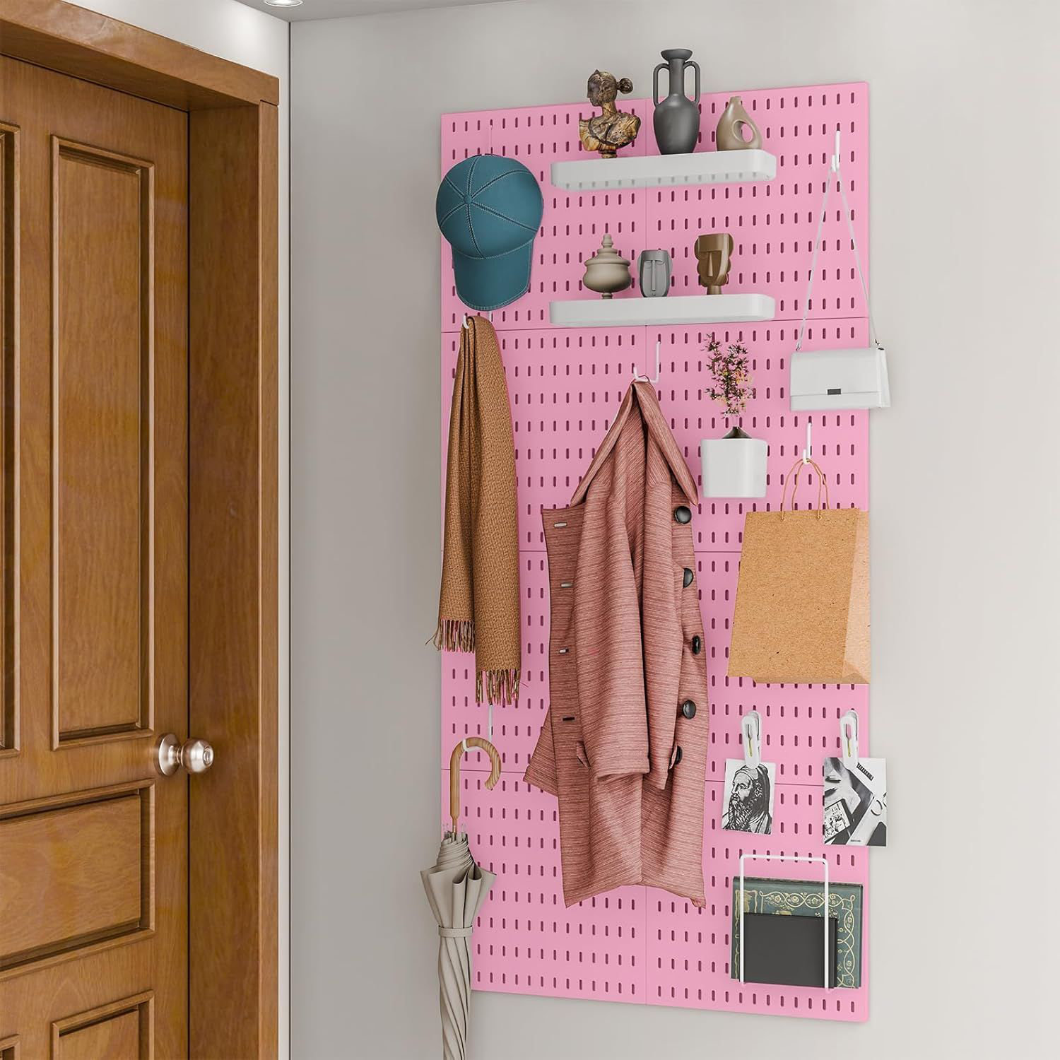 Latitude Run® Pegboard Combo Kit, Pegboard Wall Organizer, Pegboard ...