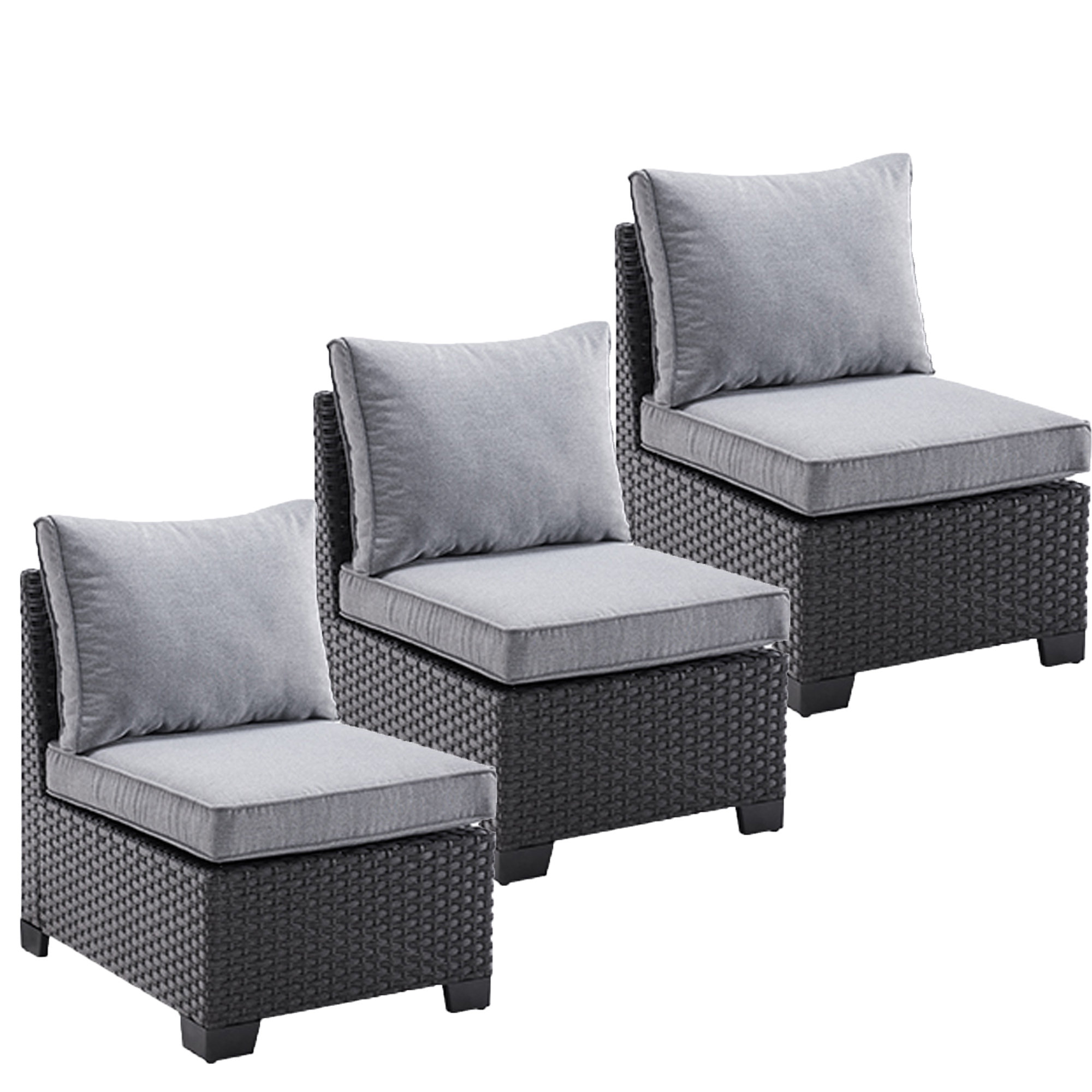 Latitude Run® Outdoor Armless Single Sofa | Wayfair