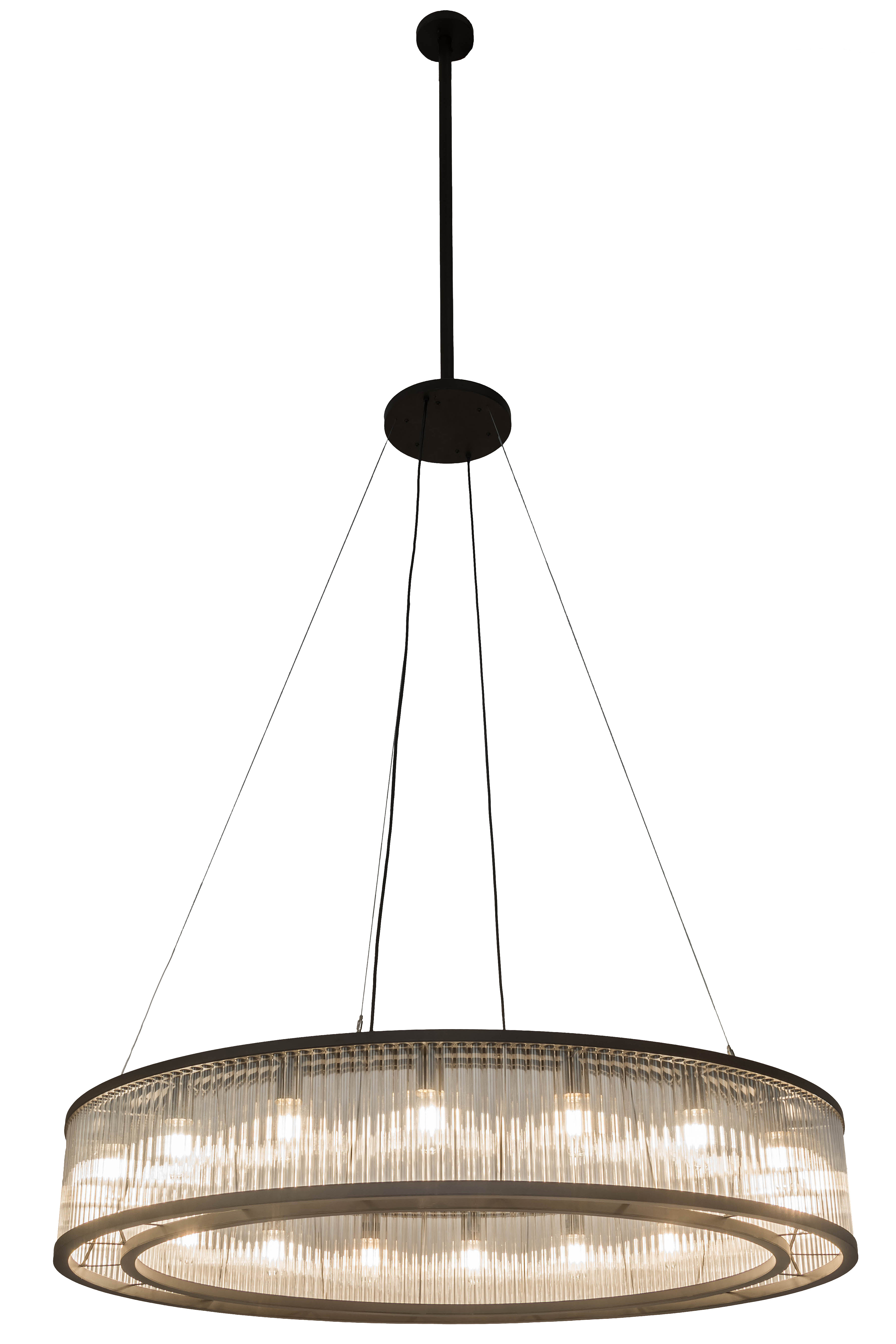 2nd Ave Lighting Marquee 18 - Light Unique/Statement Drum Pendant | Wayfair