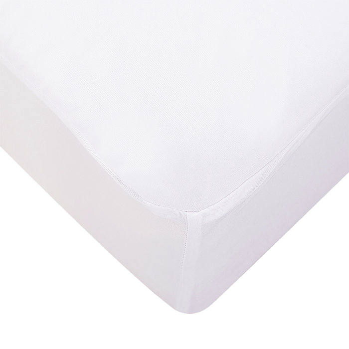 Alwyn Home Caprice Waterproof Fitted Mattress Protector Mattress ...