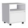 Mercer41 Austin Nightstand , End Table, Side Table Casters, Single ...