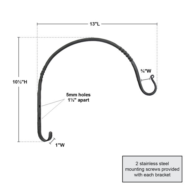 ACHLA Arc Wall Bracket & Reviews | Wayfair