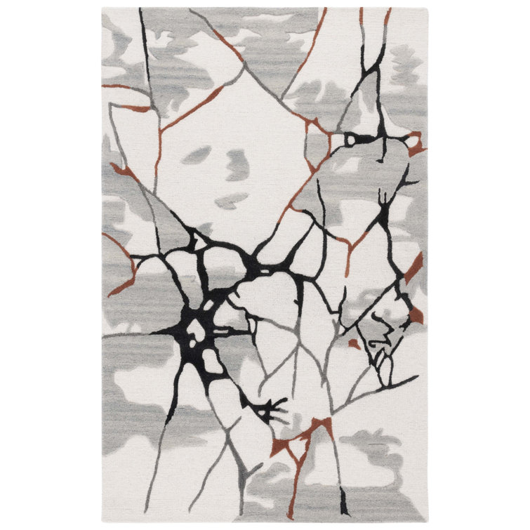 Wade Logan® Auburta Hand Tufted Abstract Rug & Reviews | Wayfair
