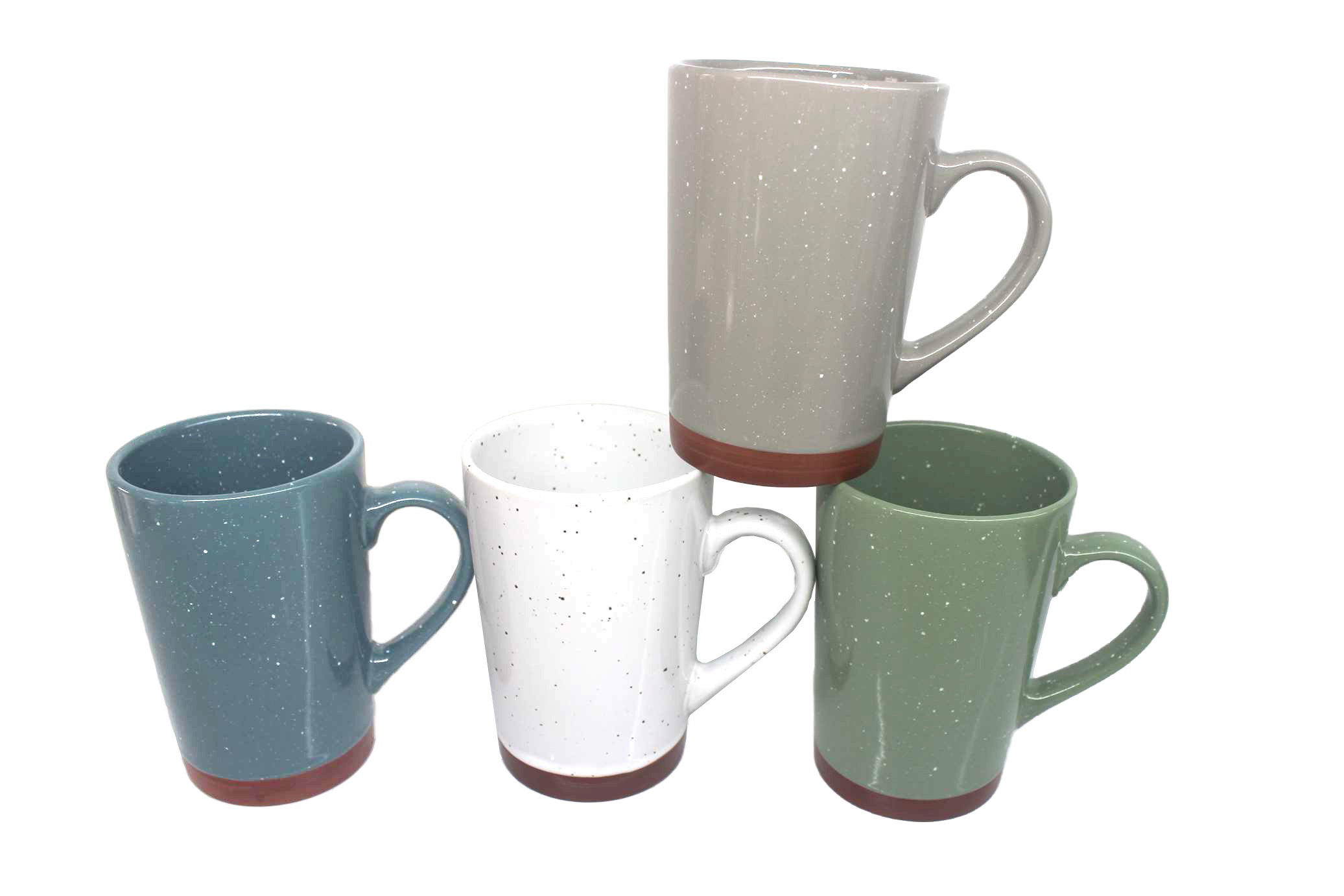 Ebern Designs 4PC 17OZ MUG SET IN DISPLAY BOX In BROWN SHIPPING BOX ...