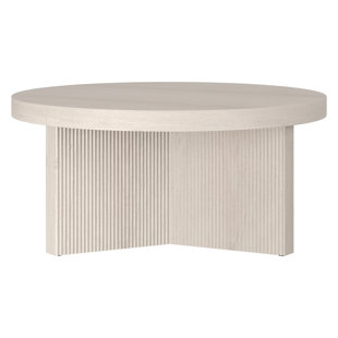Round White Coffee Tables You'll Love | Wayfair